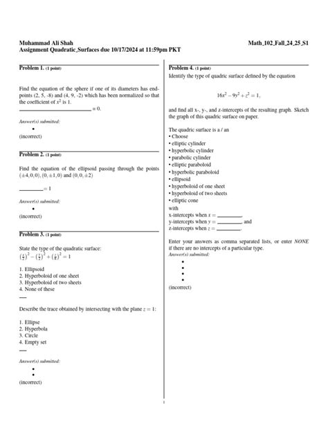 Math 102 Fall 24 25 S12027 10 0172quadratic Surfaces 2