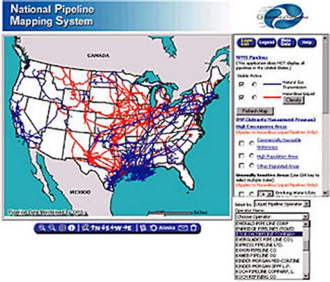 Pipeline Report Us National Mapping System Growing Adjusting To Security Concerns Oil And Gas