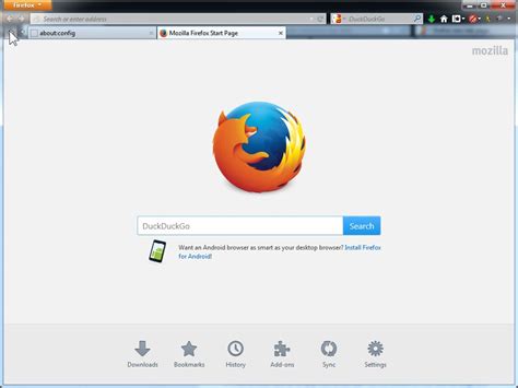 Firefox New TAB Page Vs New Window Page Montgomery Minds