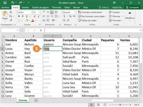 activar relleno rapido en excel image to u