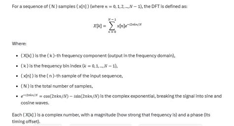 Explain Discrete Fourier Transform Viva Differences