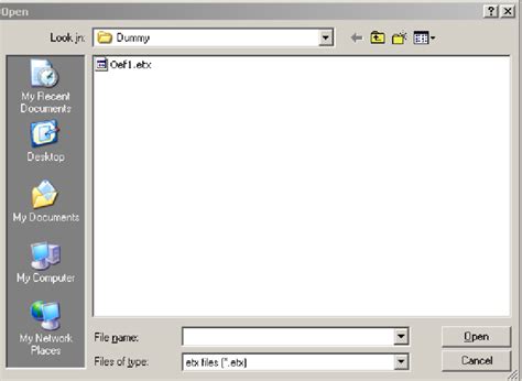 The Dialog Box Shown After Clicking Open Input File Download Scientific Diagram