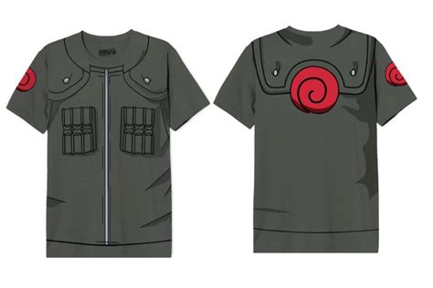 Naruto Jonin Uniform T Shirt Men S T Shirt Cotton Division Naruto