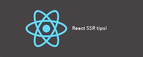 Tips For Server Side Rendering With React By Antony Budianto Itnext
