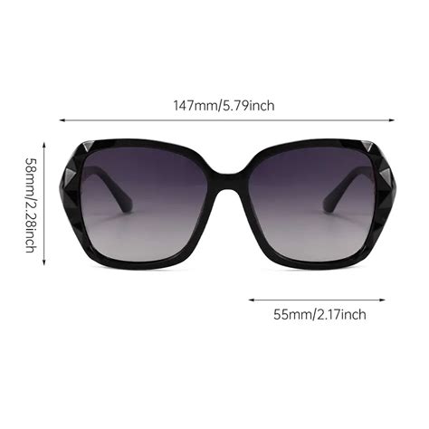 Oversized Polarized Sunglasses Women Trendy Classic Ladies Temu