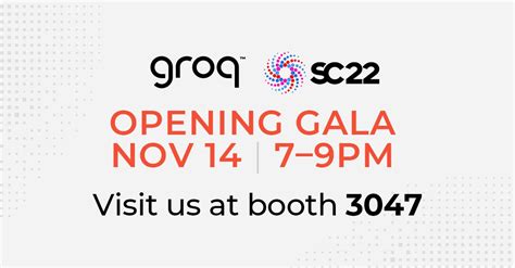 Groq On Linkedin Sc22 Hpcaccelerates