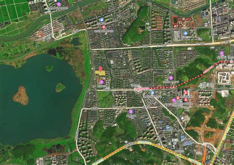 余杭街道商住地选址控规调整，紧邻南湖公园好地网