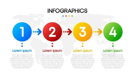 Business Infographic Data Visualization Square Frame Simple
