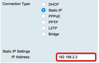 Configure Static IP WAN Settings On The RV X Router Cisco