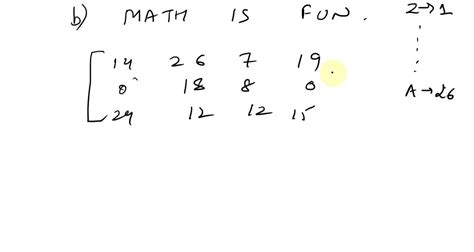 Solvedcryptography Two Members Of The Hopewell High School Math Club