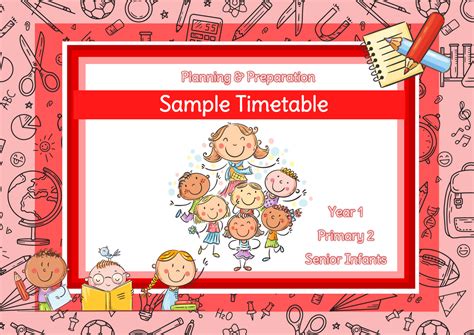 Free Sample Timetable In A Nutshell Education