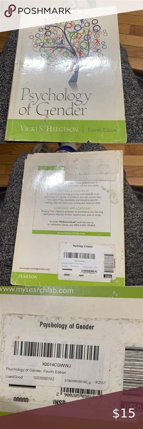 Psychology Of Gender Vicki S Helgeson Textbook Fourth Edition Textbook Psychology Research
