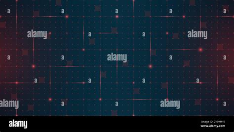 Vr Hud Futuristic Cross Shaped Grid Interface Intersecting Lines In