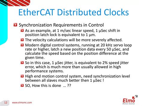 Multi Axis Position Control By EtherCAT ElmoMC PDF