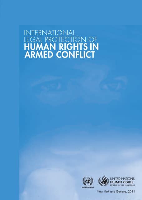 International Legal Protection Of Human Rights In Armed Conflicts Pdf