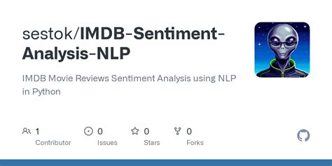 Github Sestokimdb Sentiment Analysis Nlp Imdb Movie Reviews Sentiment Analysis Using Nlp In