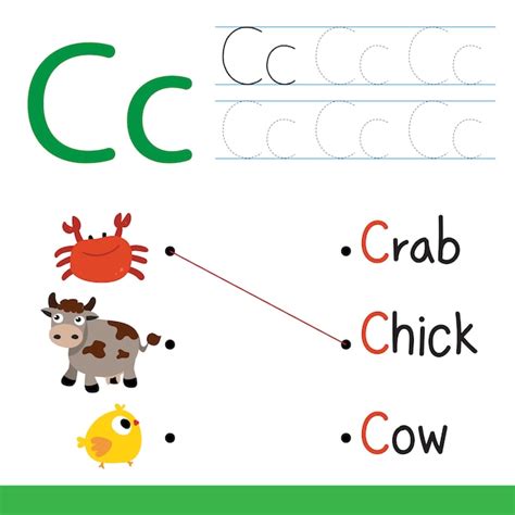 아이를위한 워크 시트 벡터 디자인 프리미엄 벡터