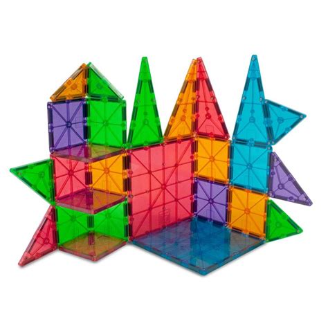 48 Stk Byggemagneter Deluxe Sæt Magna Tiles