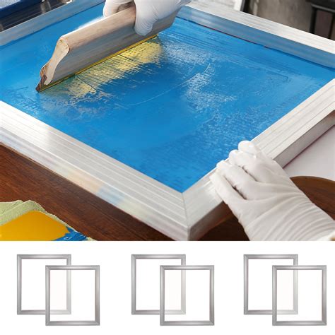 Vevor Screen Printing Kit 6 Pieces Aluminum Silk Screen Printing
