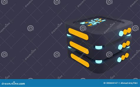 3d Server Animation Computer Server 3d Render Stock Video Video Of