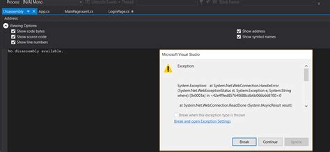 C Xamarin App Doesnt Communicate With Webapi Stack Overflow