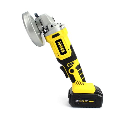 Аккумуляторная болгарка DEWALT DCG405NT (48V, 6Ah) с регулятором ...