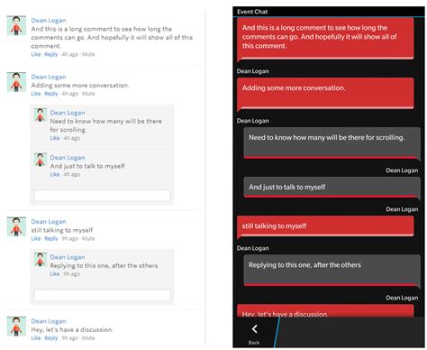Chat Style Listview Deanlogic
