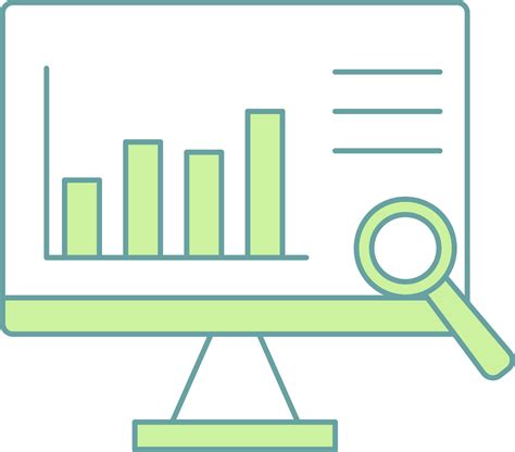 Green And White Searching Data Analysis In Computer Icon 24193986 Vector Art At Vecteezy