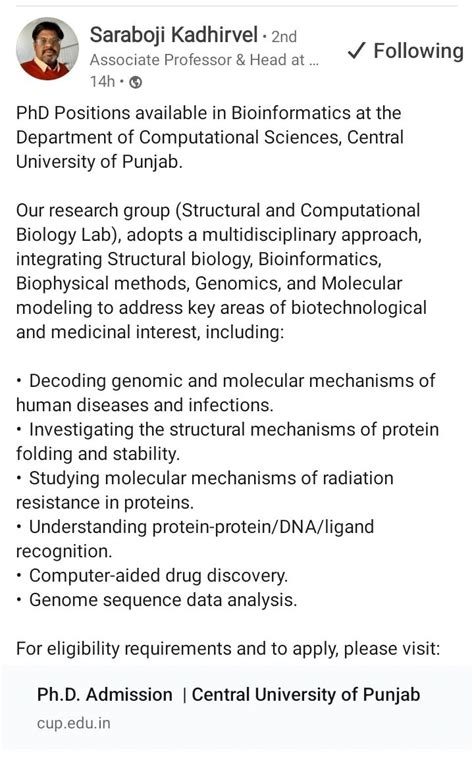 Fully Funded Phd Positions Moses Udoisoh
