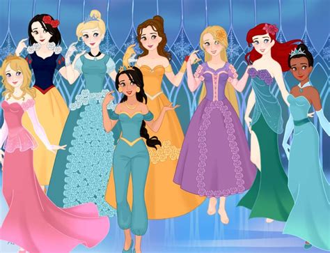 Disney Princess By Yandere On