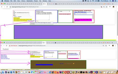 Feedback Inline Html Form Email Collaboration Recall Tutorial Robert James Metcalfe Blog