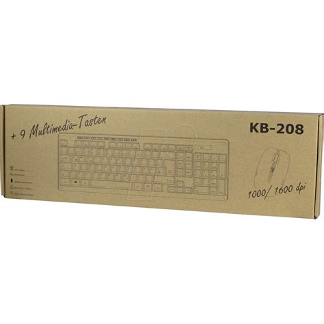 It88884074 Keyboard Mouse Combination Wireless Black At Reichelt Elektronik
