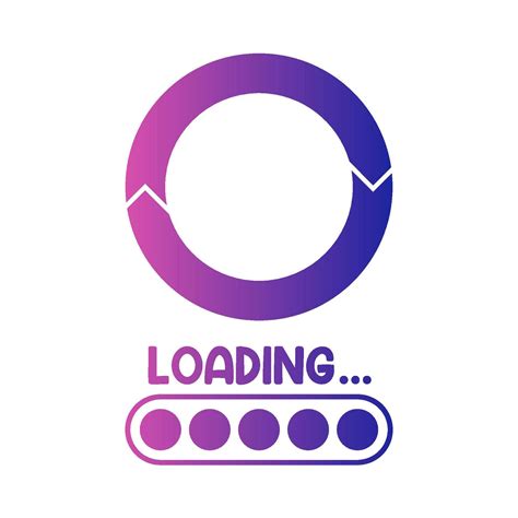 Progress Loading With Circular Loading Illustration 36417913 Vector Art At Vecteezy