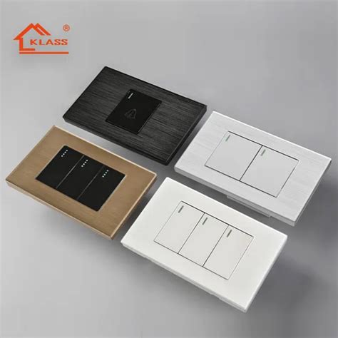 118 Type 2 Way Lighting Multi Wall Switch Socket With 2 USB Port Rocker Switch Socket And