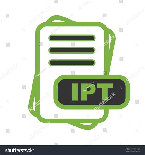 117 Ipt File Format Icon Images Stock Photos Vectors Shutterstock