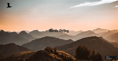 Css Birds Flying Codesandbox