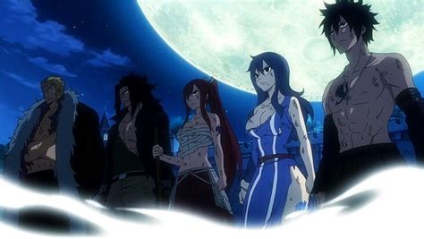 Fairy Tail Erza Gray Juvia Laxus Gajeel Epic Scene Fairy Tail Fairy Tail Anime