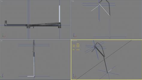 An Example For The Application Of Bones In Aircraft Animations