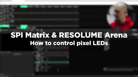 Led Pixel Mapping In Madrix Using Artnet And Spi Matrix 54 Off