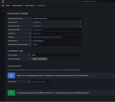 Grafana X Cloudwatch