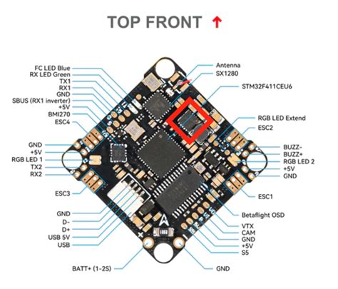 On Betafpv F4 Aio 12a Board What Is This Chip In Red R Fpv