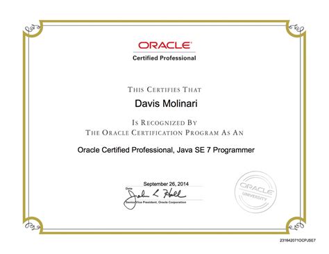 Im An Oracle Certified Professional Java SE Programmer II Now Dede Blog