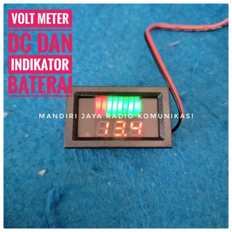 Jual Digital Volt Meter Dc Dan Indikator Baterai Shopee Indonesia