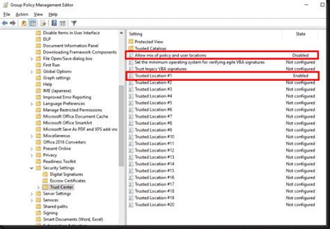 Restricting Or Blocking Office 20162019 Macros With Group Policy 4sysops