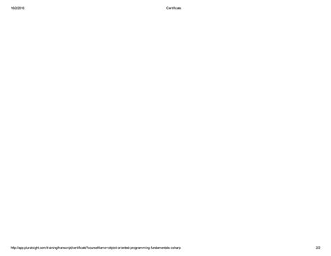 Oop Fundamentals In C Ppt