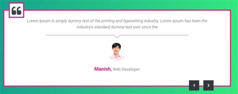 19 Css Testimonial Sliders