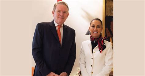 Se Reúne Claudia Sheinbaum Con Embajador De Canadá En México