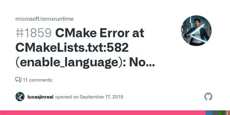 CMake Error At CMakeLists Txt 582 Enable Language No CMAKE CUDA