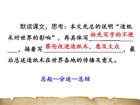 10《纸的发明》第一课时课件共27张ppt21世纪教育网 二一教育