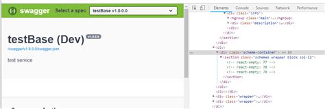 Version 40 Of Swagger Swashbuckle Introduces A New Big White Bar At The Top Of Swagger Pages